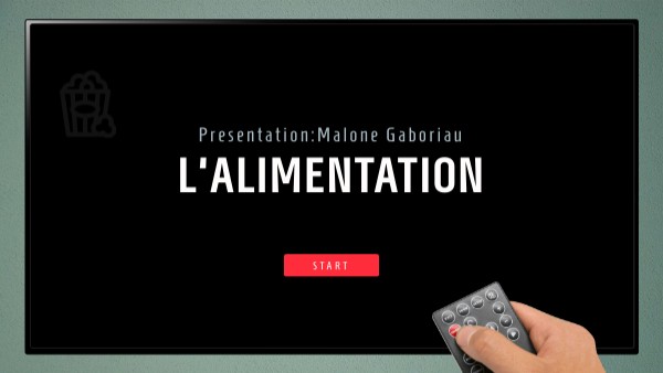 L'ALIMENTATION | Genially