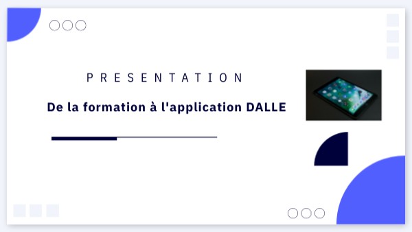 De la formation à l'application DALLE | Genially