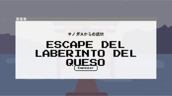 Escape DEL LABERINTO DEL QUESO | Genially