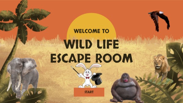 Wild life ESCAPE ROOM | Genially
