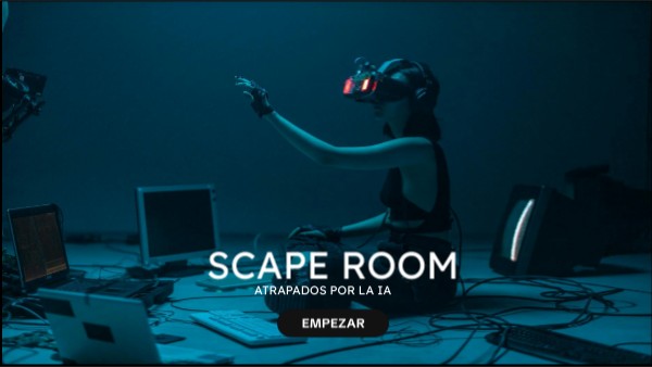 Scape Room ATRAPADOS POR LA IA | Genially