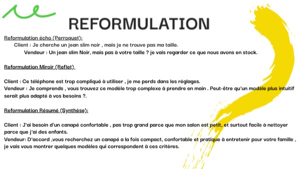 reformulation | Genially
