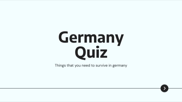 Germany Quiz | Genially