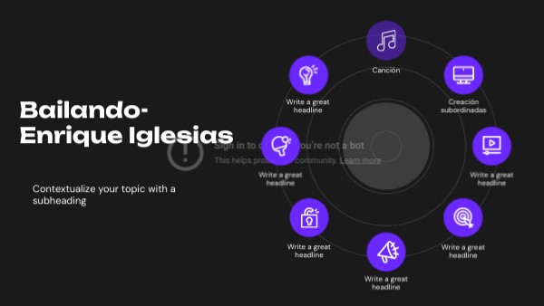 Bailando-Enrique Iglesias | Genially