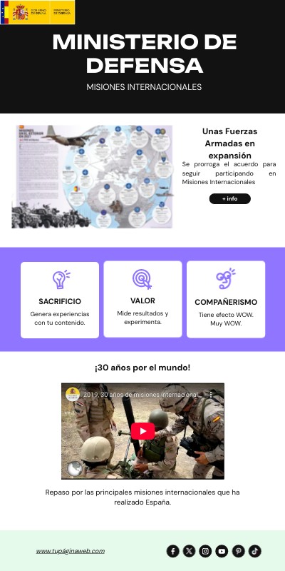 MINISTERIO DE DEFENSA | Genially