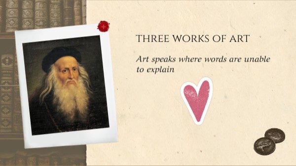 three works of art | Genially