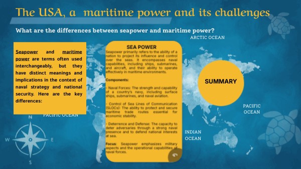 The USA, a maritime power and its challenges | Genially