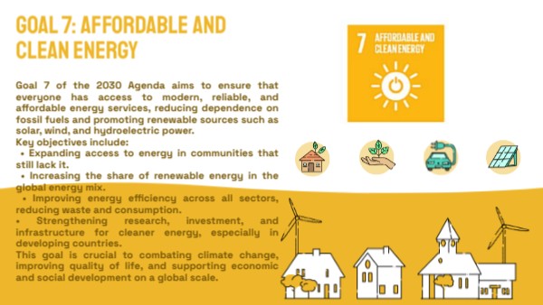 goal 7: affordable and clean energy | Genially