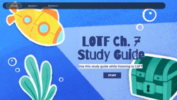 LOTF Ch. 7 Study Guide | Genially