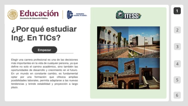 ¿Por qué estudiar Ing. En TICs? | Genially