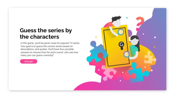 Guess the series by the characters | Genially