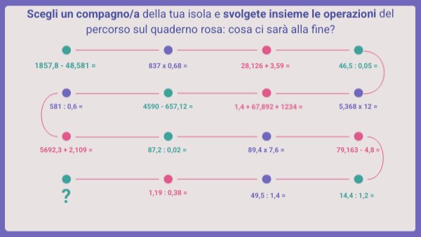operazioni numeri decimali | Genially