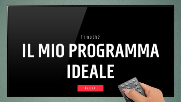 Il mio programma ideale | Genially
