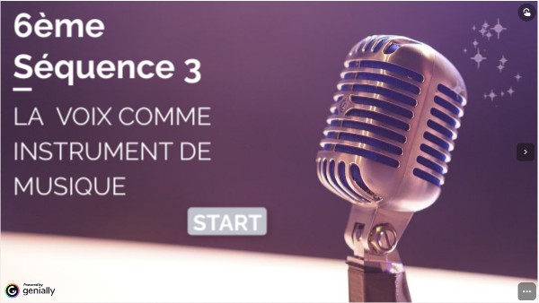 6 ème Séquence 3 musique | Genially