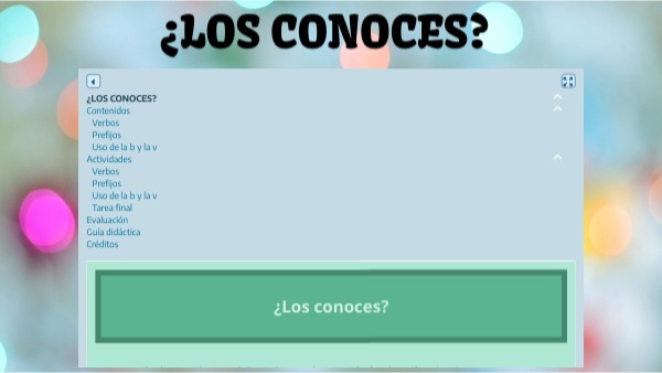 ¿LOS CONOCES? | Genially
