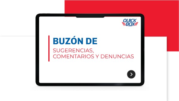 QB Buzón de comentarios, comentarios y denuncias | Genially