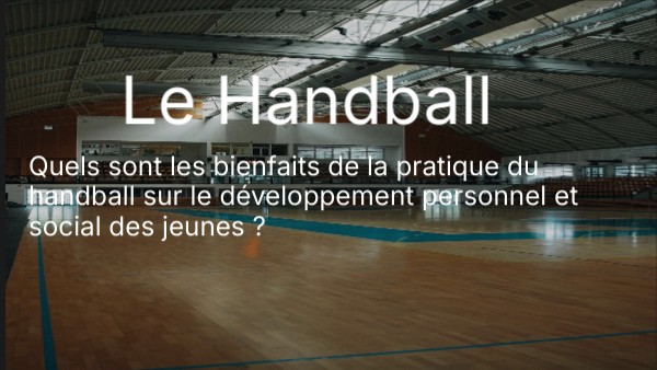 Genially_copy - Le Handball | Genially