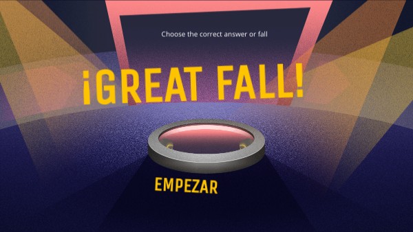 ¡Great fall! | Genially