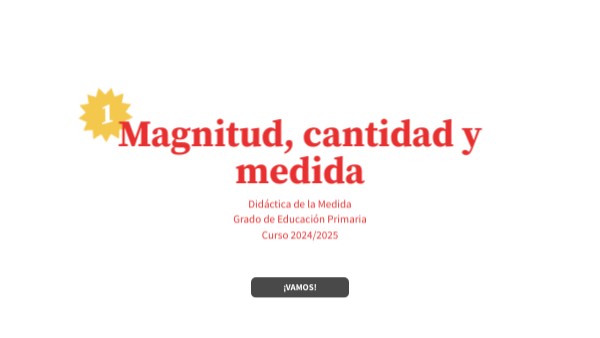 Tema 1 Did Medida | Genially