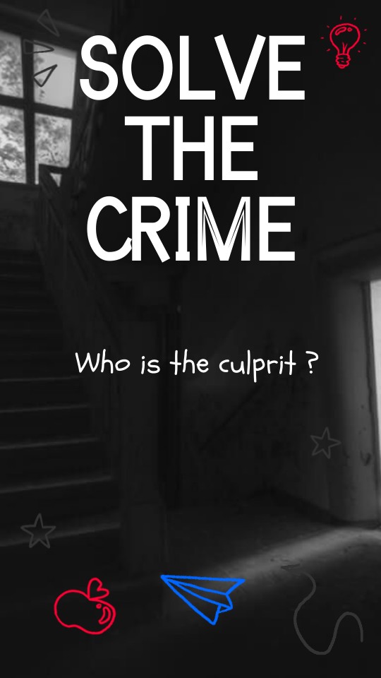 SOLVE THE CRIME | Genially