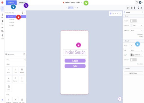 Práctica 3 - Espacio Thunkable | Genially