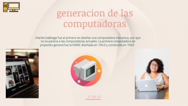 generacion de las computadoras | Genially