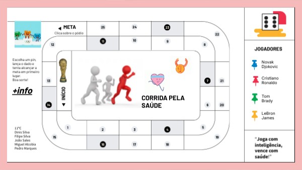 Corrida pela saúde | Genially