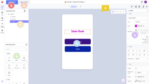 Practica 3-Thunkable | Genially