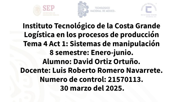 Tema 4 Act 1: Sistemas de manipulación | Genially