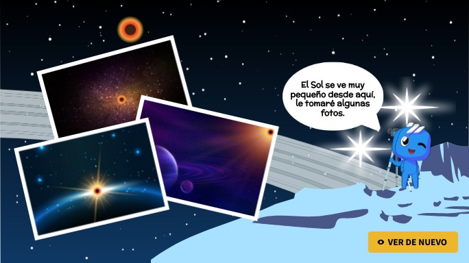 Le tomas una foto al sol, que se ve minuatura | Genially