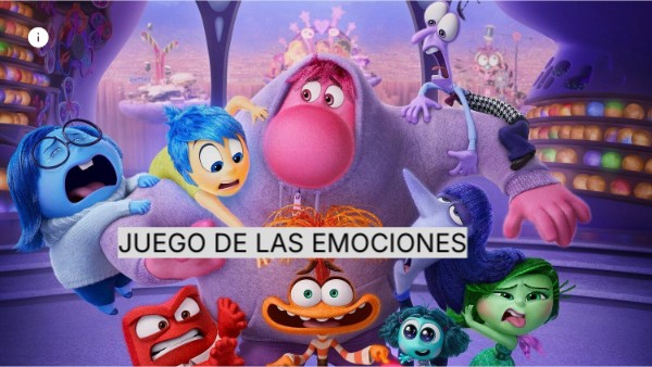JUEGO DE LAS EMOCIONES | Genially