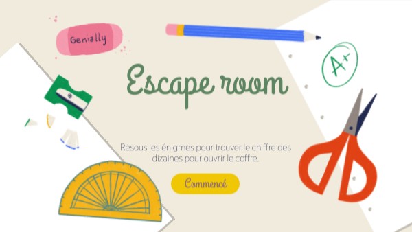 Escape room | Genially