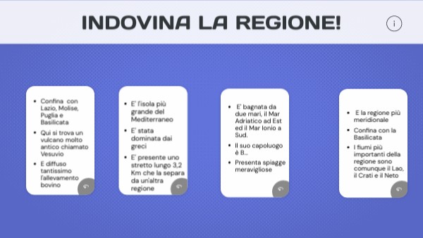 indovina la regione! | Genially