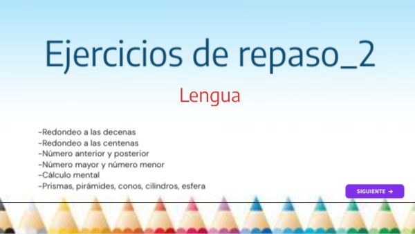 Ejercicios de repaso_2 | Genially