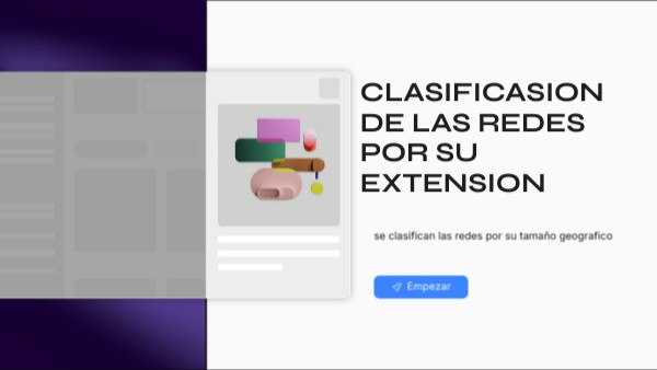 clasificasion de las redes por su extension | Genially