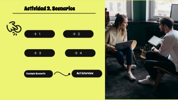 Actividad 2. Scenarios | Genially