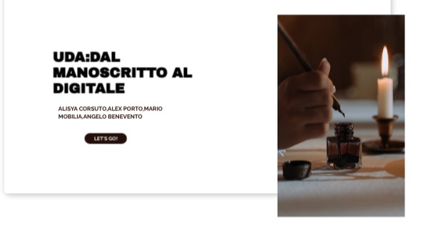 UDA:DAL MANOSCRITTO AL DIGITALE | Genially