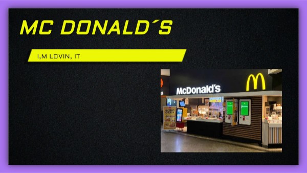 Mc Donald´s | Genially