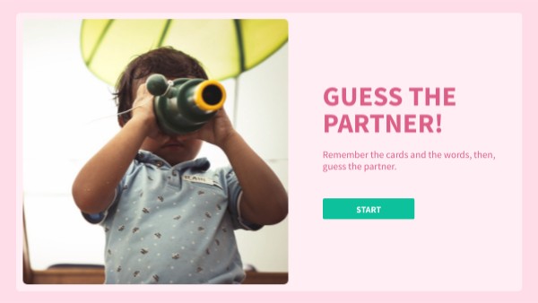 GUESS THE PARTNER! | Genially