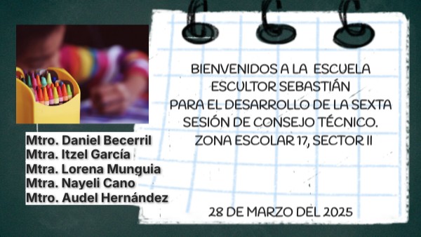 6 SEXTA SESIÓN ORDINARIA ESCULTOR SEBASTIAN | Genially