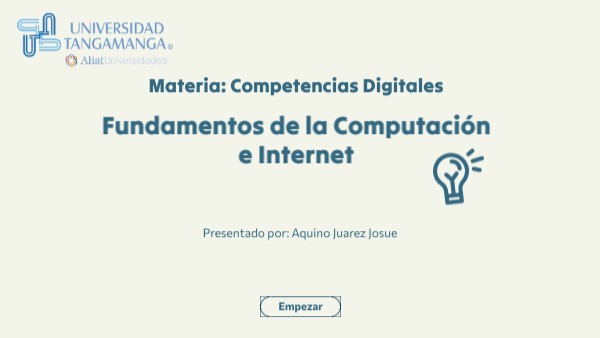 Fundamentos de la Computación e Internet | Genially