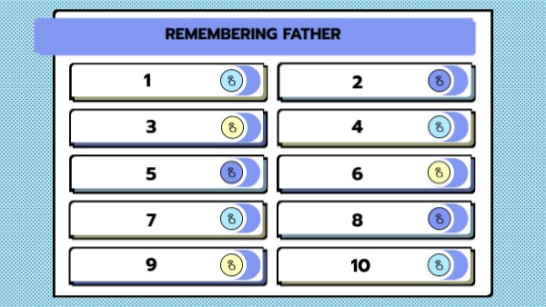 Remembering Father | Genially