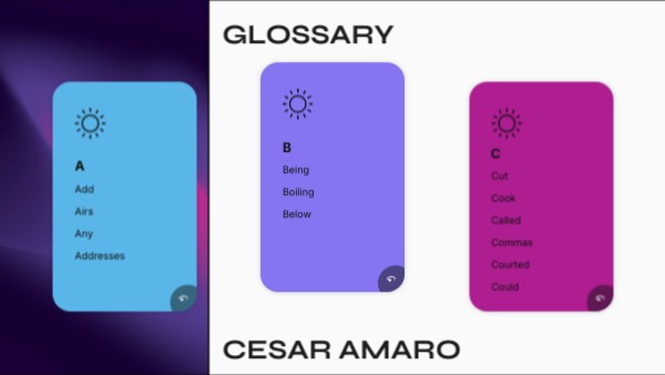 GLOSSARY | Genially