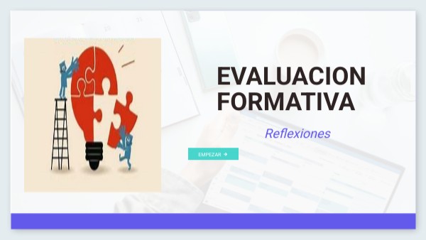 EVALUACION FORMATIVA | Genially