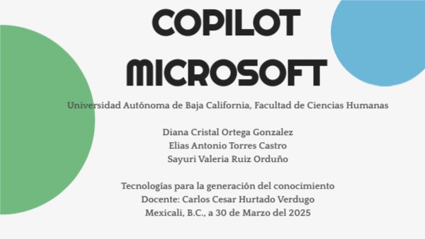 Copilot microsoft | Genially