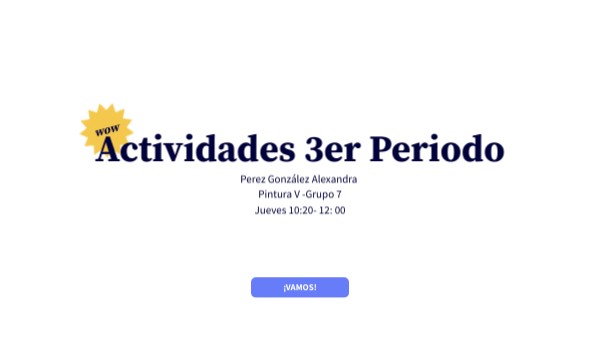 Actividades 3er Periodo | Genially