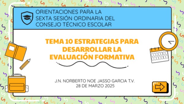 Tema 10 Evaluacion Formativa | Genially