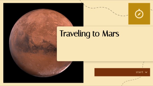 Traveling to Mars | Genially
