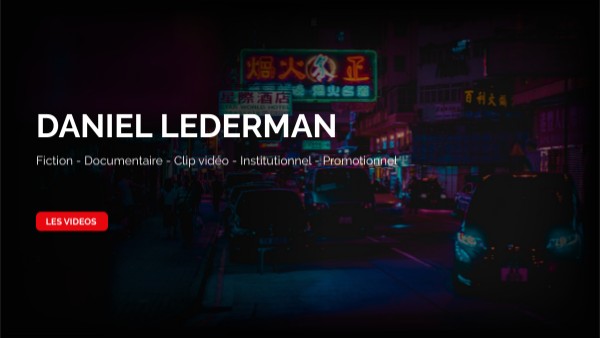 Daniel LEDERMAN portfolio | Genially
