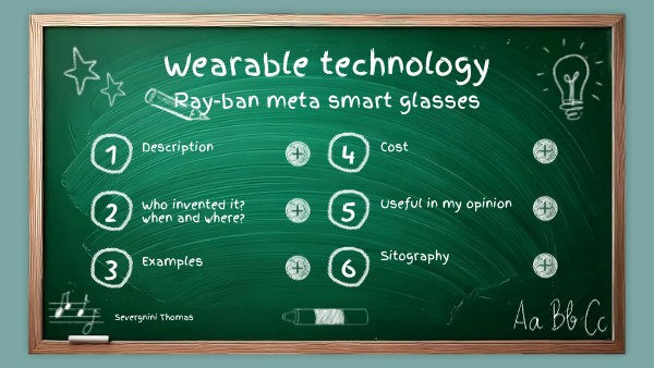 Wearable technology | Genially